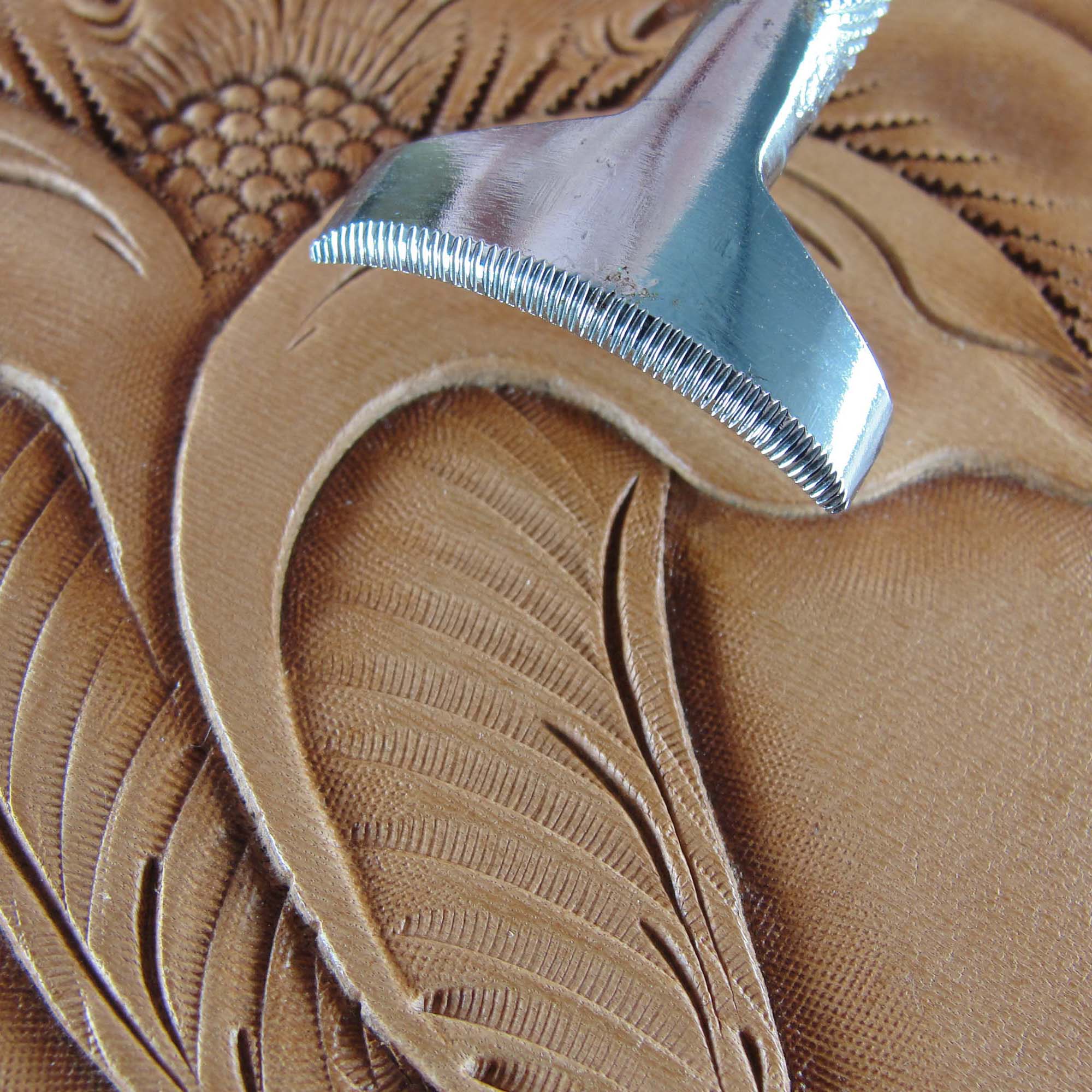 Vintage Craftool Co. #424 Large Veiner Stamp | Pro Leather Carvers