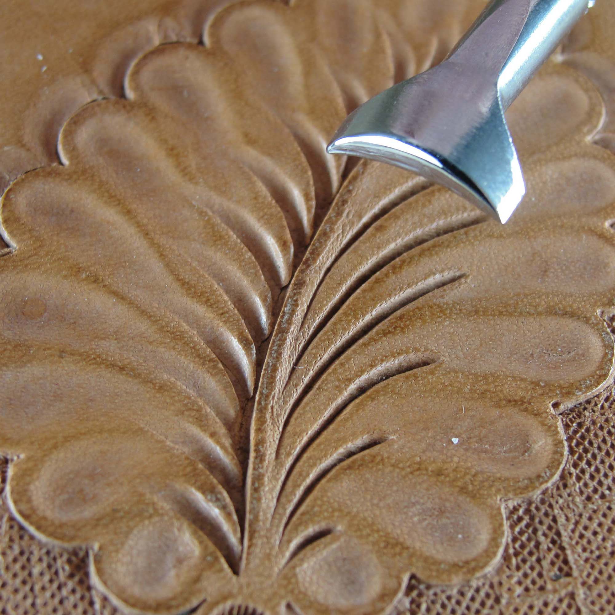 Vintage Craftool Co. #923 Smooth Veiner Stamp | Pro Leather Carvers