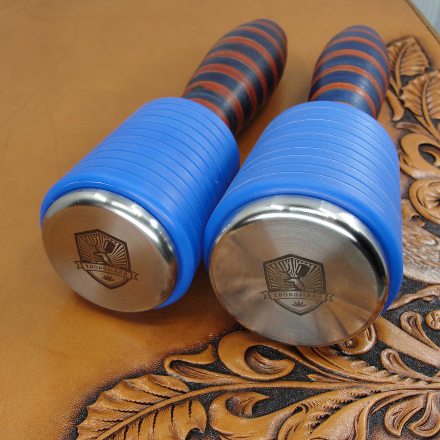 Leather Tooling Maul, Tapered Hard Nylon Head | Pro Leather Carvers