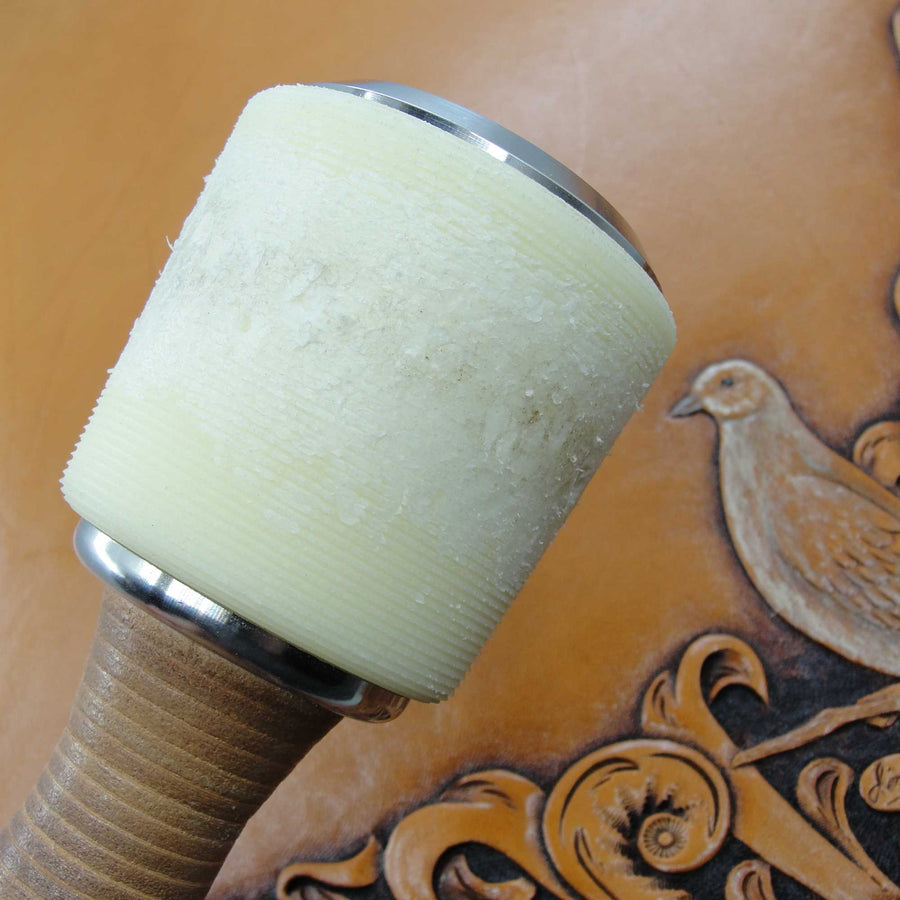 Leather Tooling Maul, Tapered Nylon Head | Pro Leather Carvers