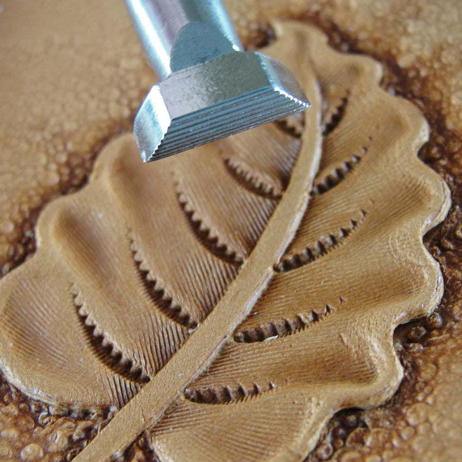 Fine Leaf Liner Stamping Tool - Stainless Steel | Pro Leather Carvers