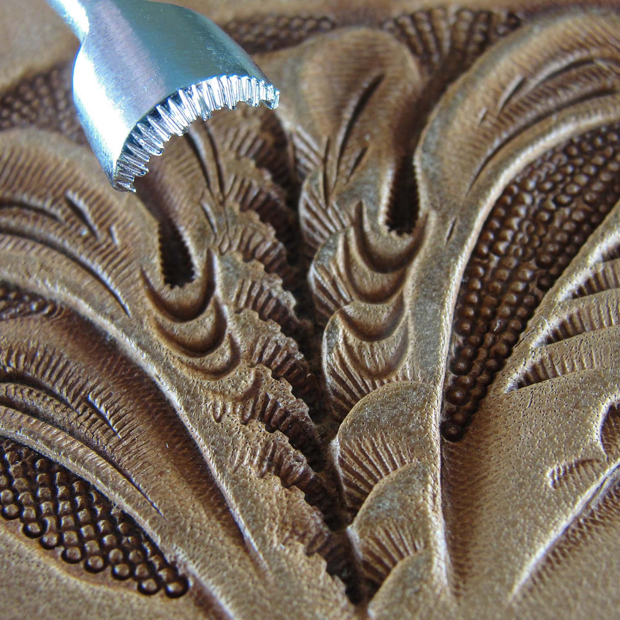 Vintage Craftool Co. #400 Veiner Stamp | Pro Leather Carvers