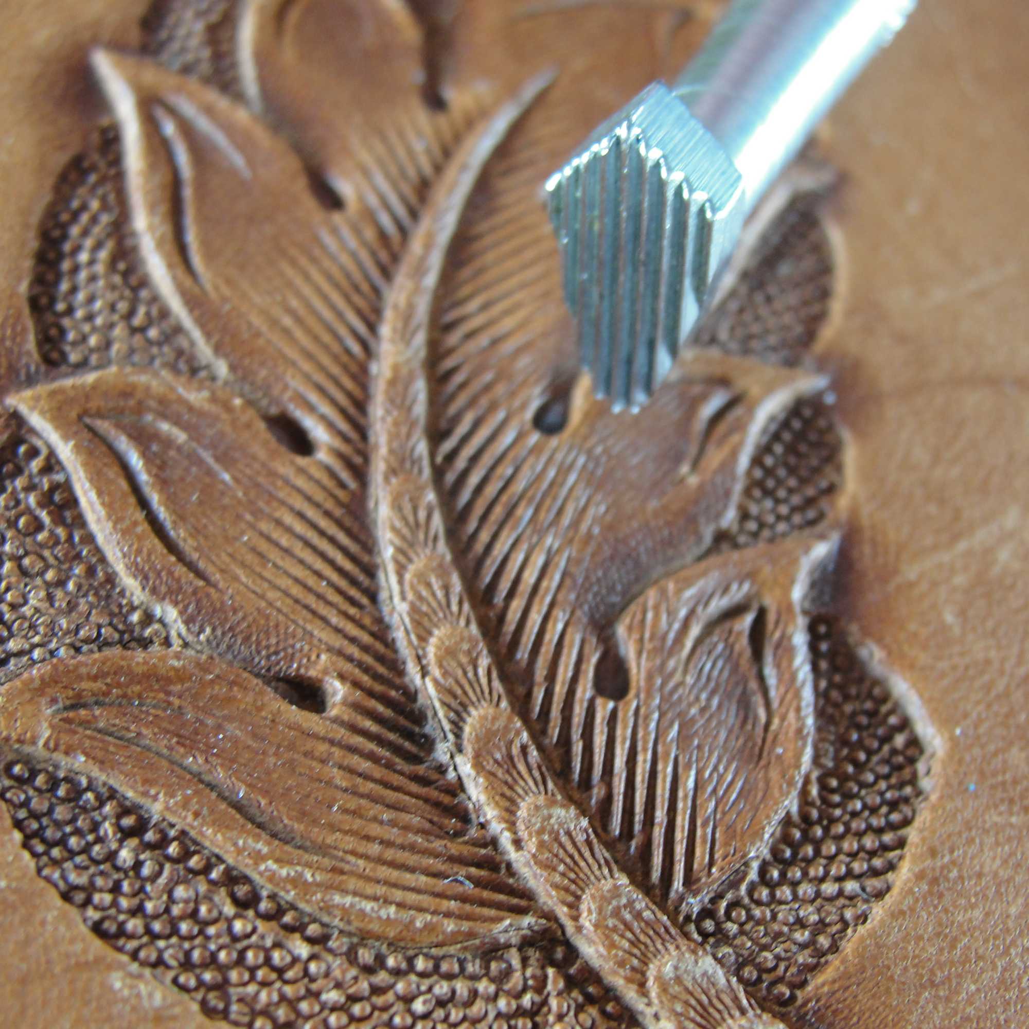 Vintage Craftool Co #911 Leaf Liner Stamp | Pro Leather Carvers