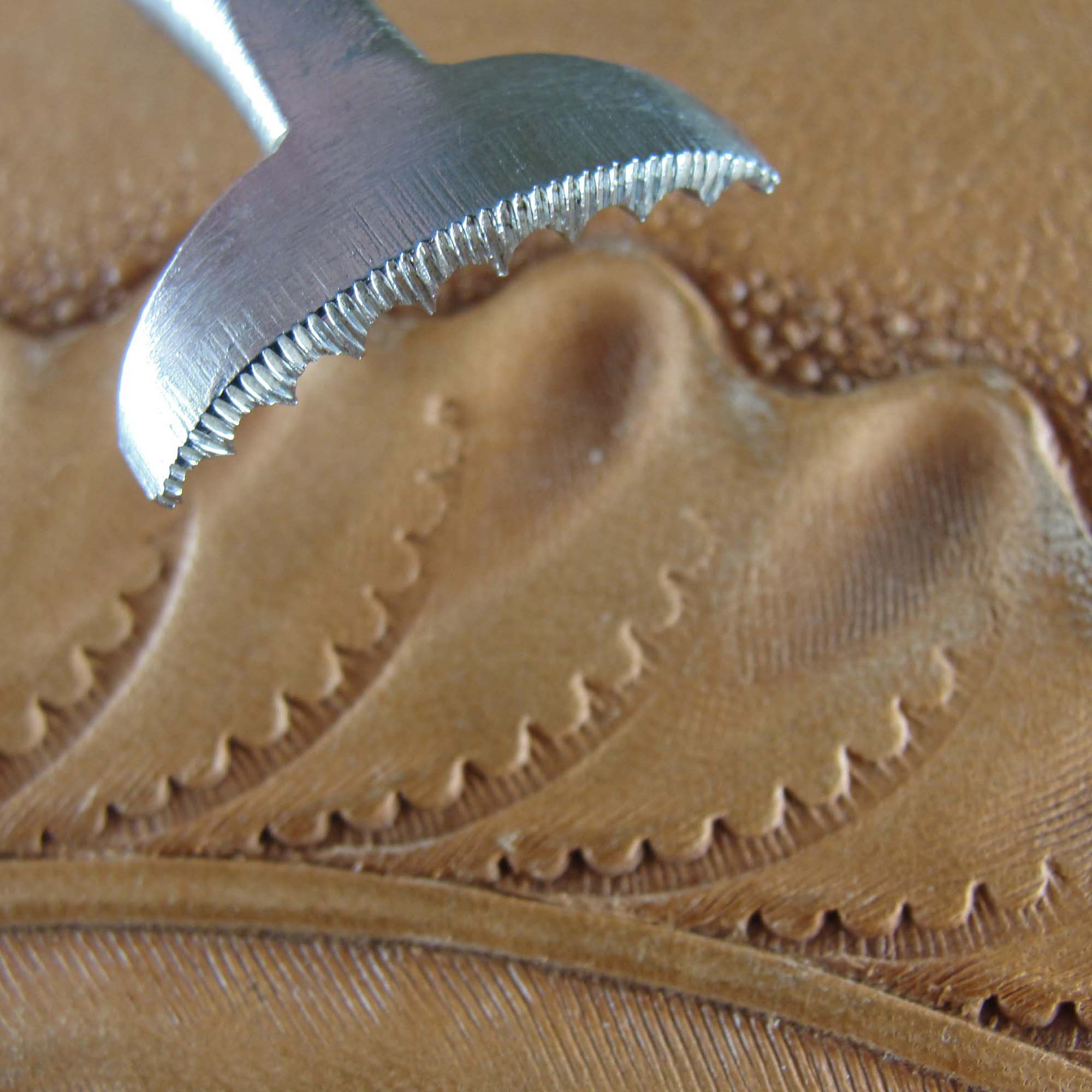Vintage Craftool Co. #417 Veiner Stamp | Pro Leather Carvers