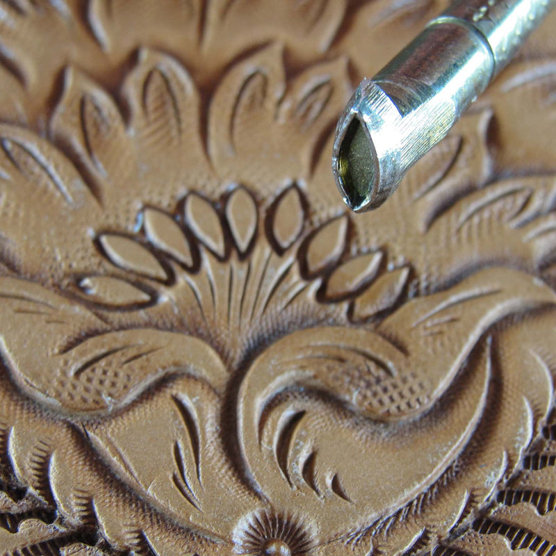 Vintage Midas #275 Oval Seeder Stamp | Pro Leather Carvers