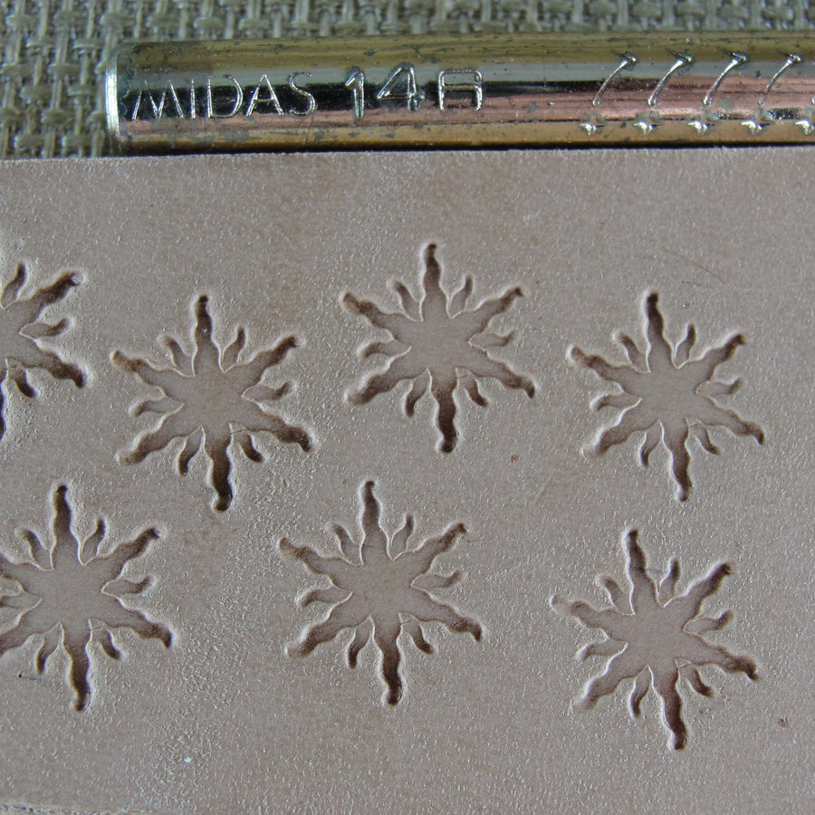 Vintage Midas #146 Geometric Stamp | Pro Leather Carvers