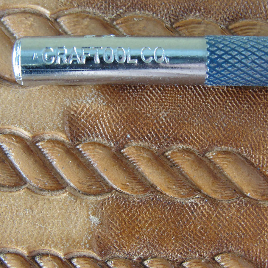 Vintage Craftool Co #957 Rope Border Stamp | Pro Leather Carvers