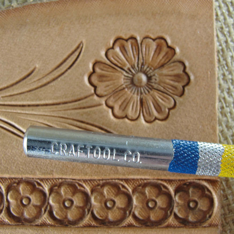 Vintage Craftool Co. #653 Flower Petal Stamp | Pro Leather Carvers