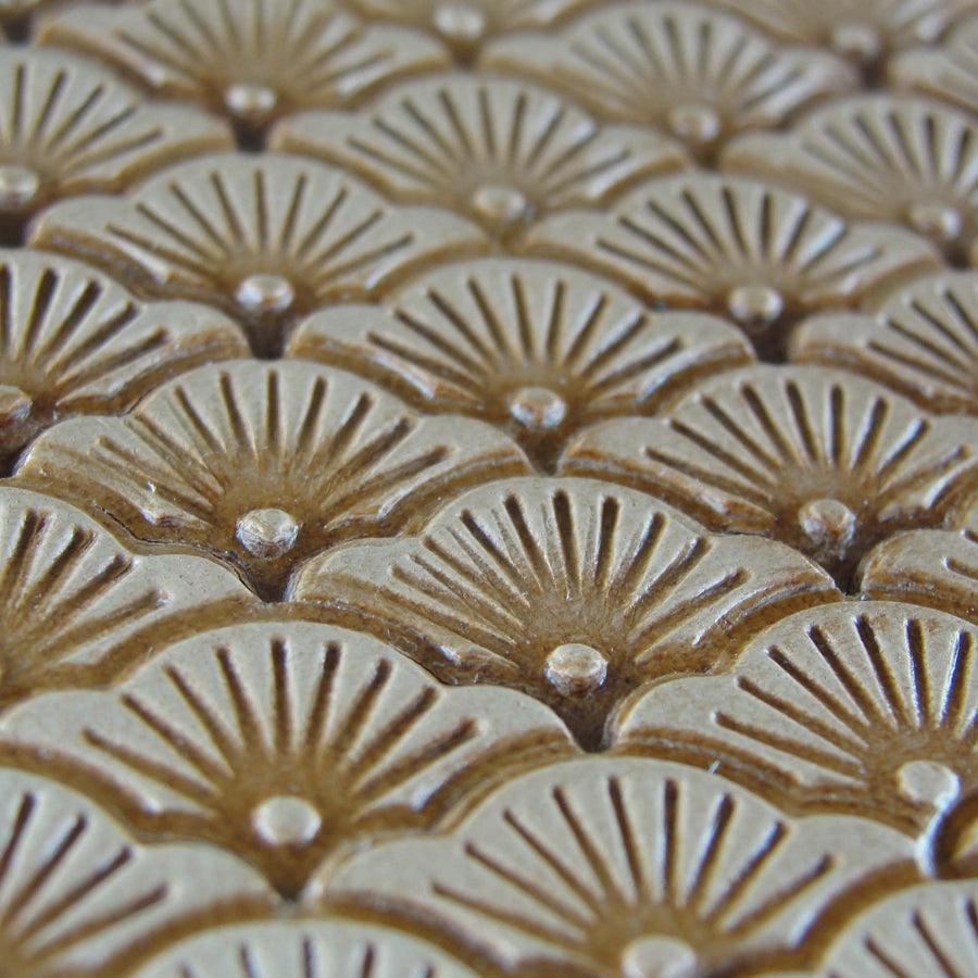 Large Sunburst Geometric Leather Stamping Tool | Pro Leather Carvers