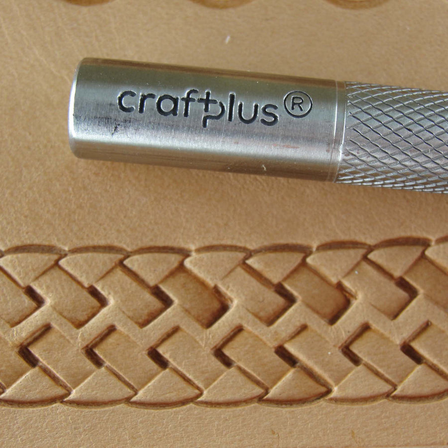 Triple Braid Border Stainless Leather Stamp - Pro Leather Carvers
