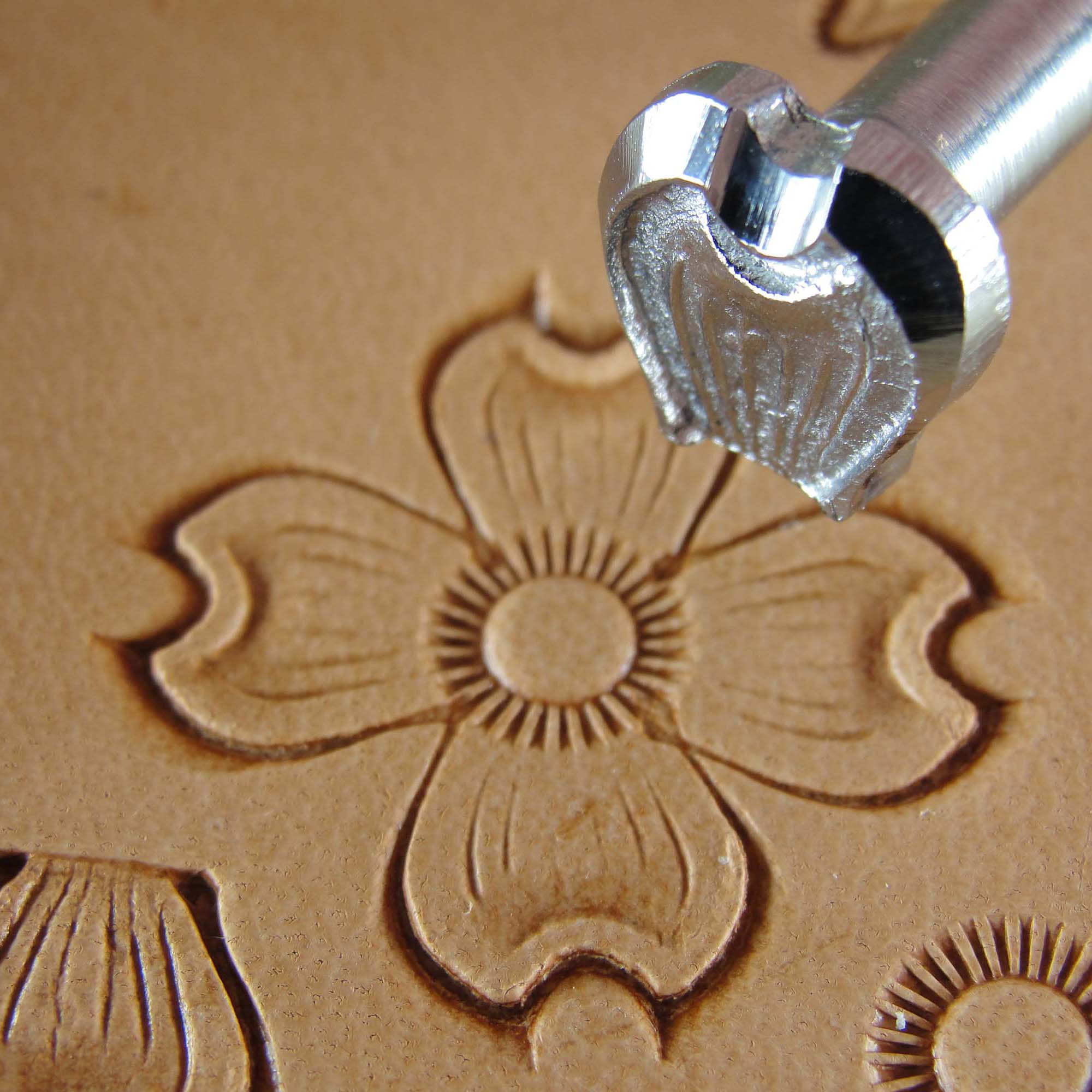 Vintage Craftool Co. #649 Flower Petal Stamp | Pro Leather Carvers