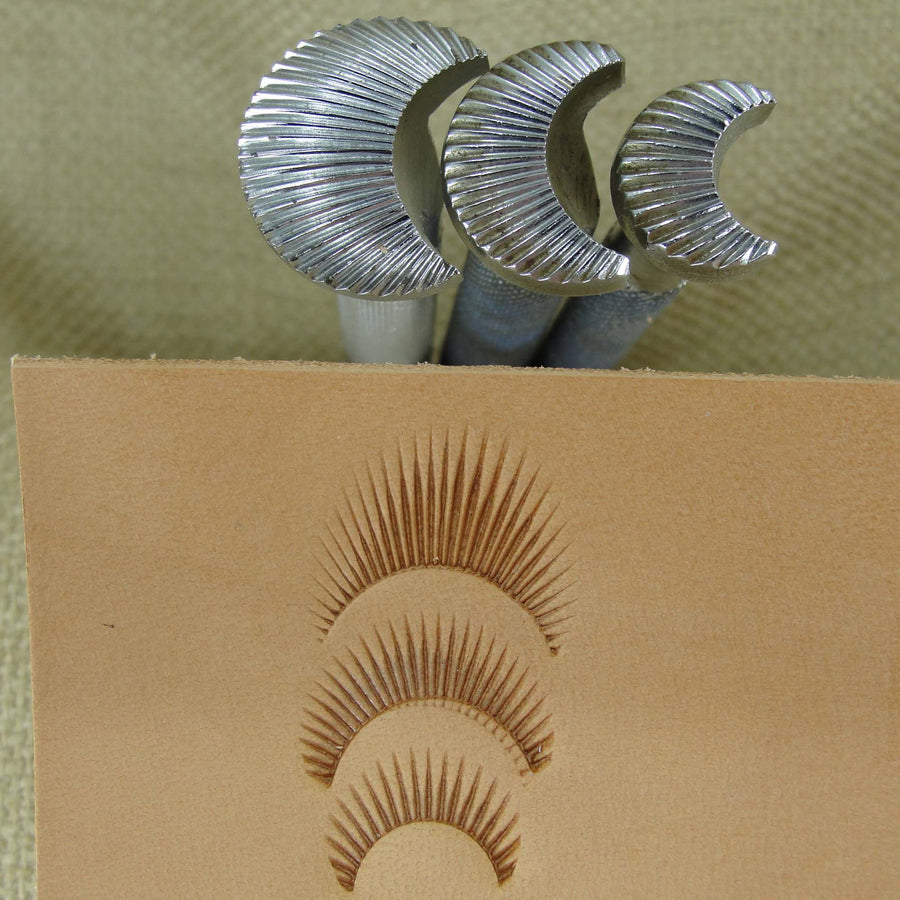 Vintage Craftool Co - Large Camouflage Stamp Set | Pro Leather Carvers