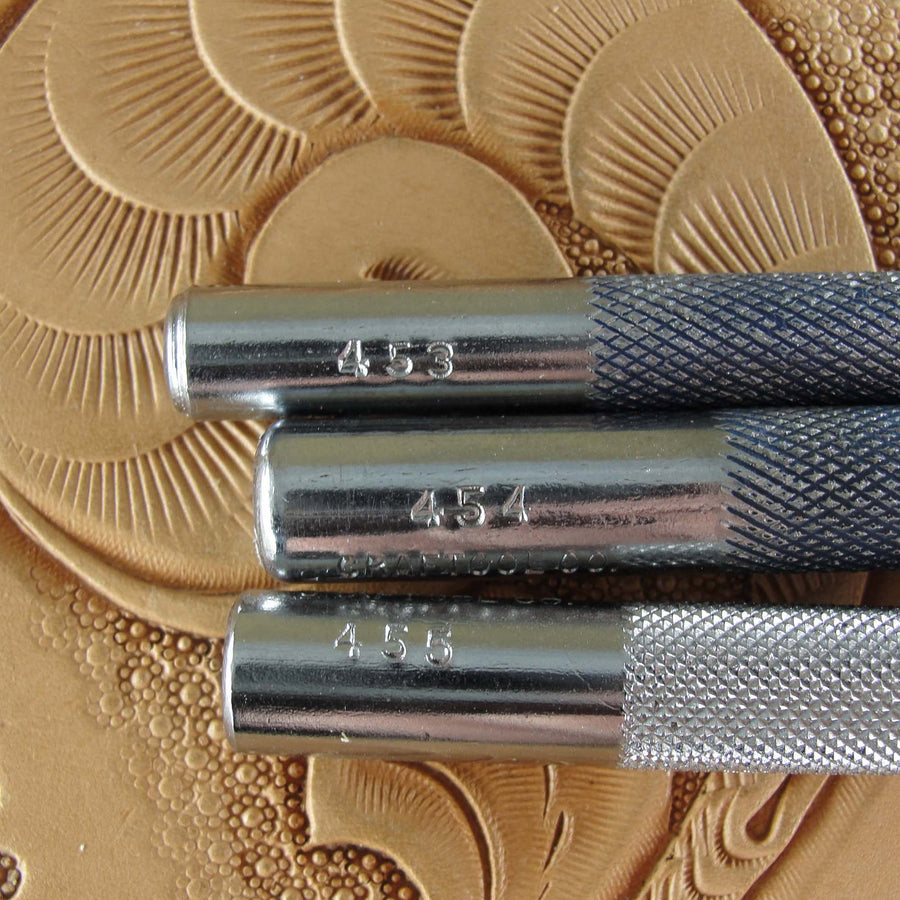 Vintage Craftool Co - Large Camouflage Stamp Set | Pro Leather Carvers