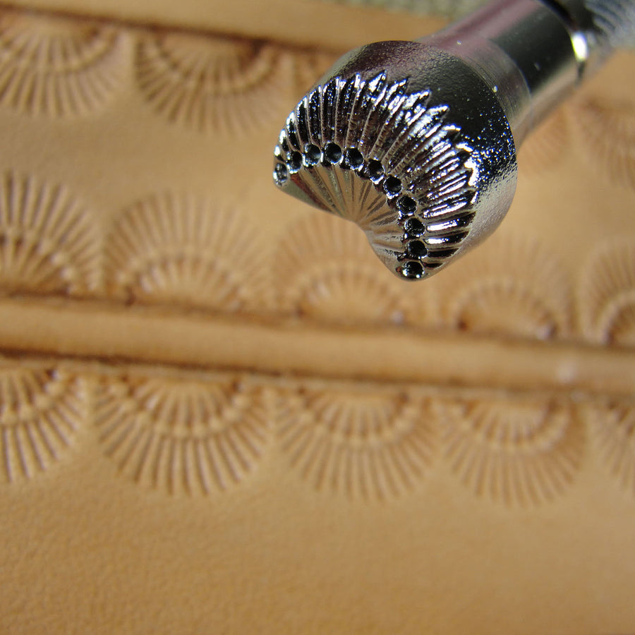 D606 11-Seed Border Leather Stamping Tool | Pro Leather Carvers