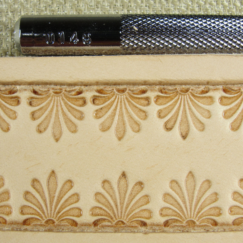 O146 Floral Border Leather Stamping Tool | Pro Leather Carvers