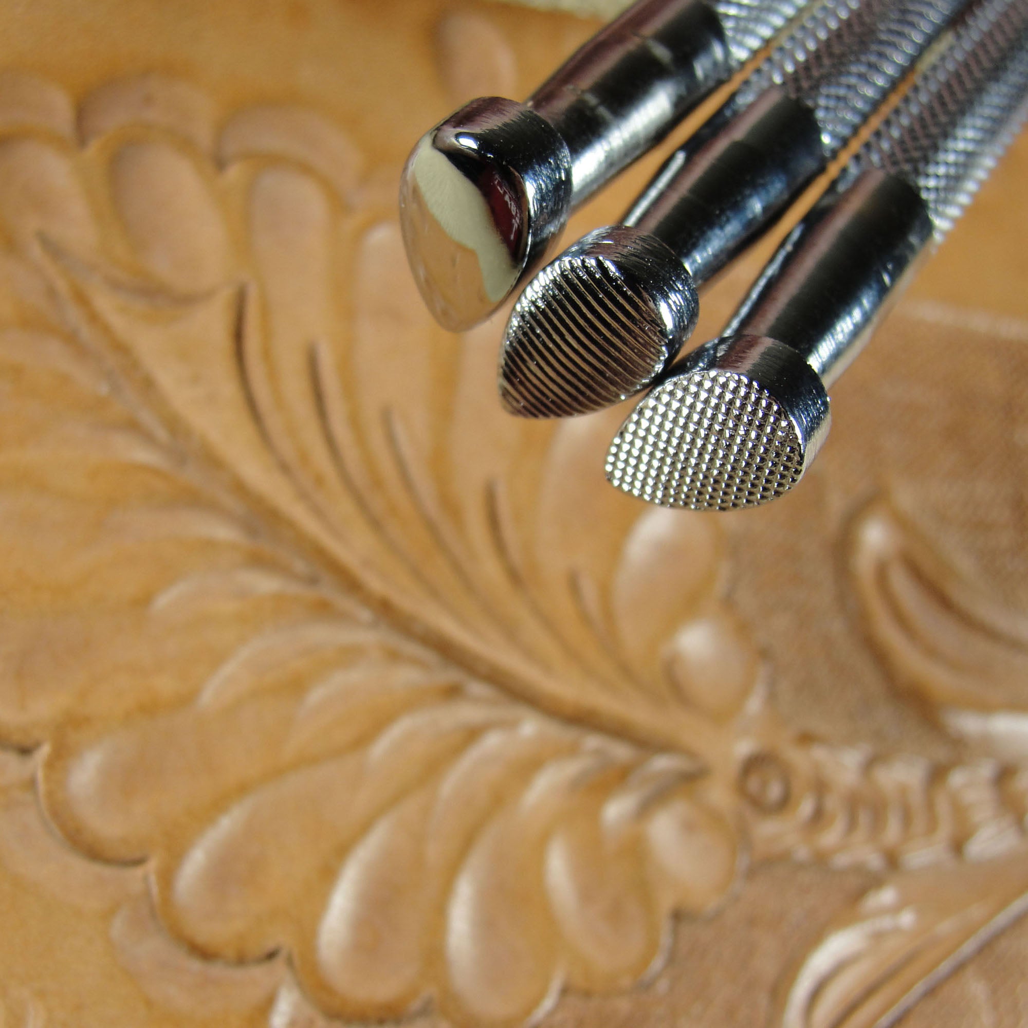 Pear Shader Stamp Set - Leathercraft Tools | Pro Leather Carvers