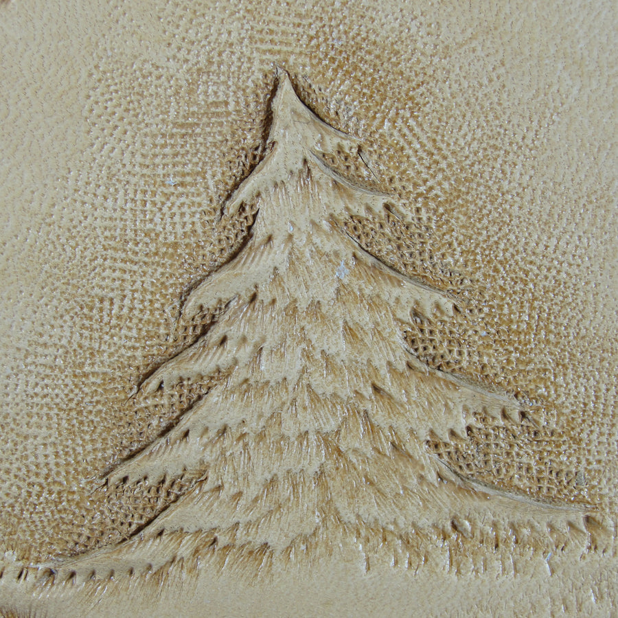 Pine Tree Figure Carving Leather Stamps, Japan | Pro Leather Carvers