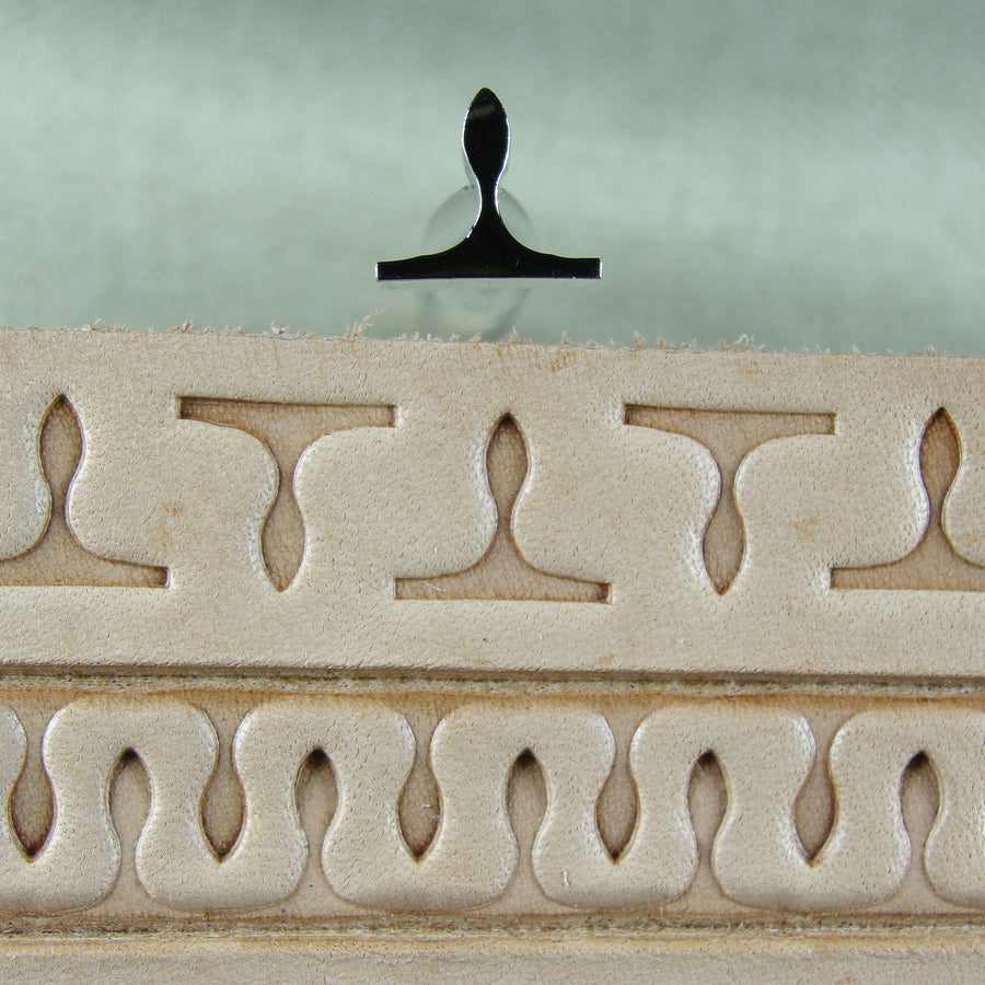 D447S Meandering Border Leather Stamping Tool | Pro Leather Carvers