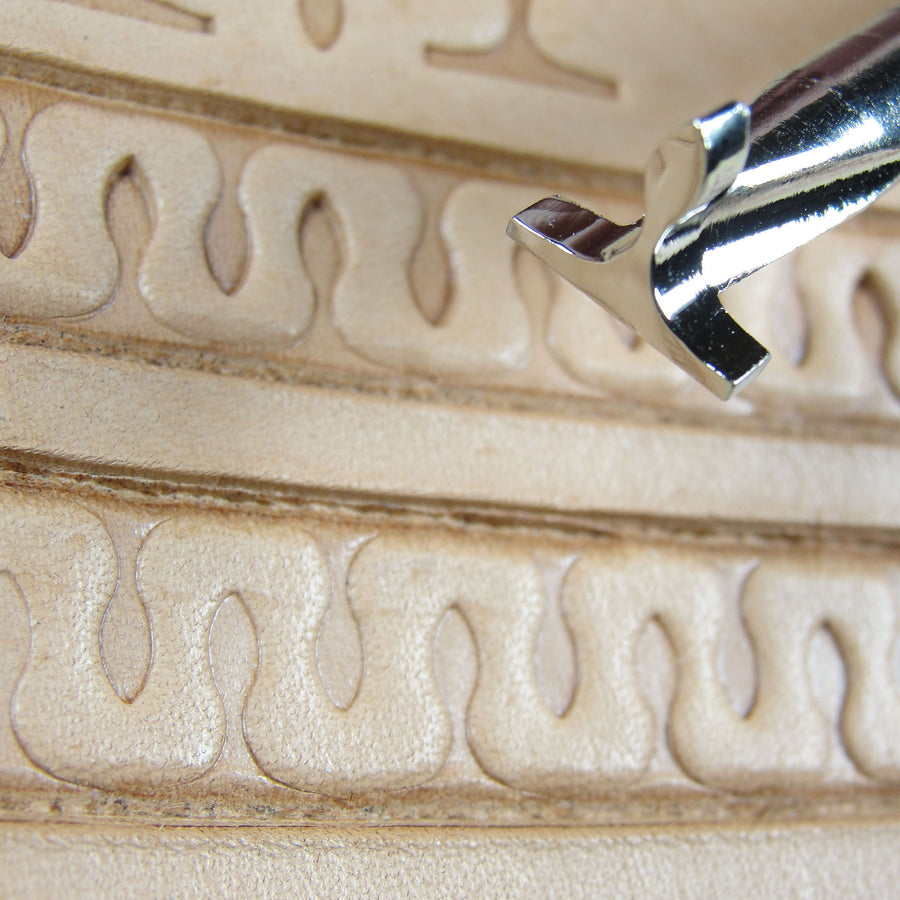 D447S Meandering Border Leather Stamping Tool | Pro Leather Carvers