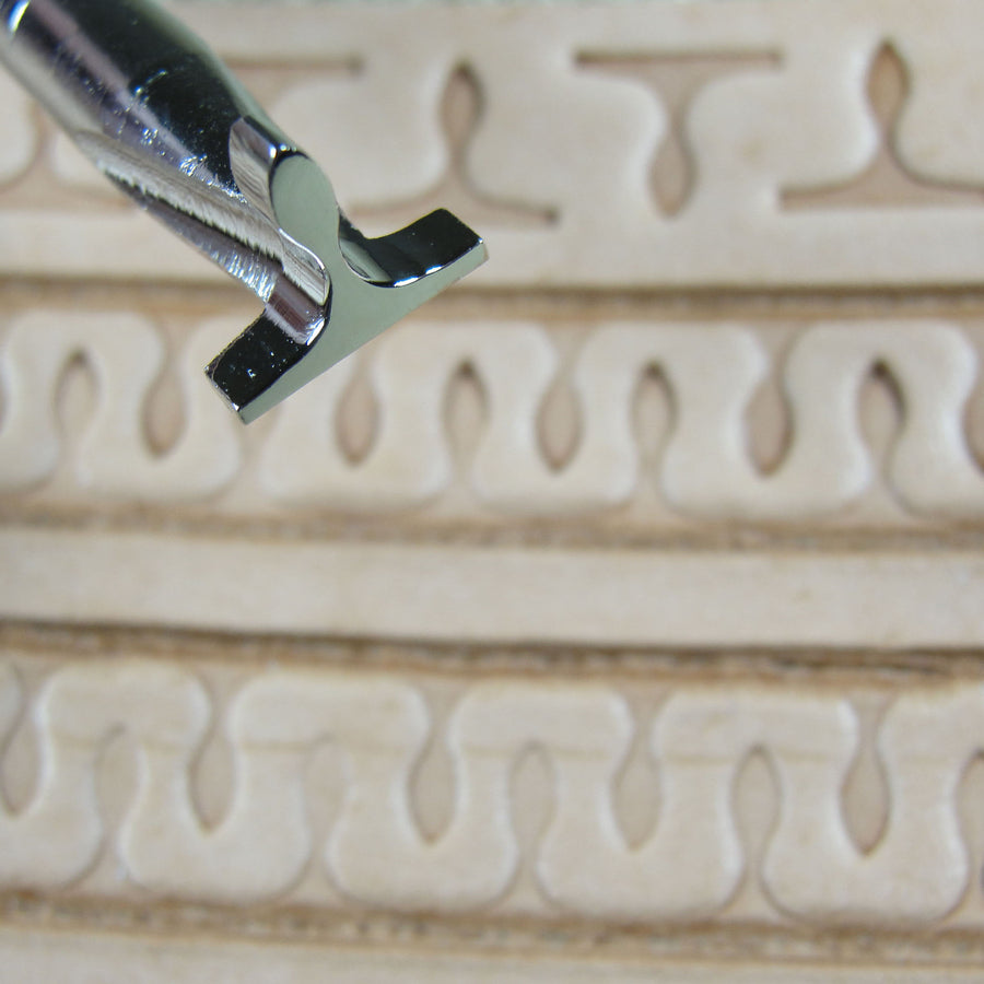 D447S Meandering Border Leather Stamping Tool | Pro Leather Carvers