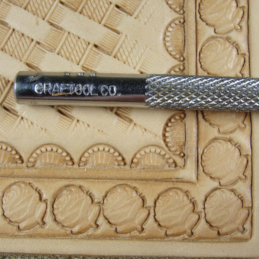 Vintage Craftool Co. #533 Rose Flower Stamp | Pro Leather Carvers