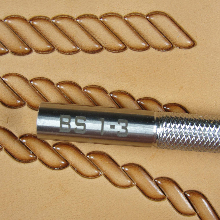 Rope Border Leather Stamp - Stainless Steel | Pro Leather Carvers