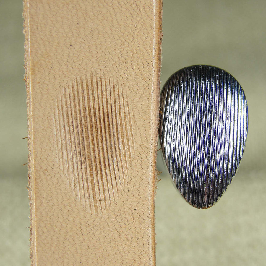 Vintage Craftool Co. #223 Pear Shader Stamp | Pro Leather Carvers