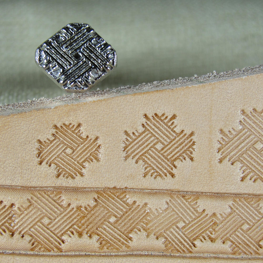 Craftool Weave Background Leather Stamping Tool | Pro Leather Carvers
