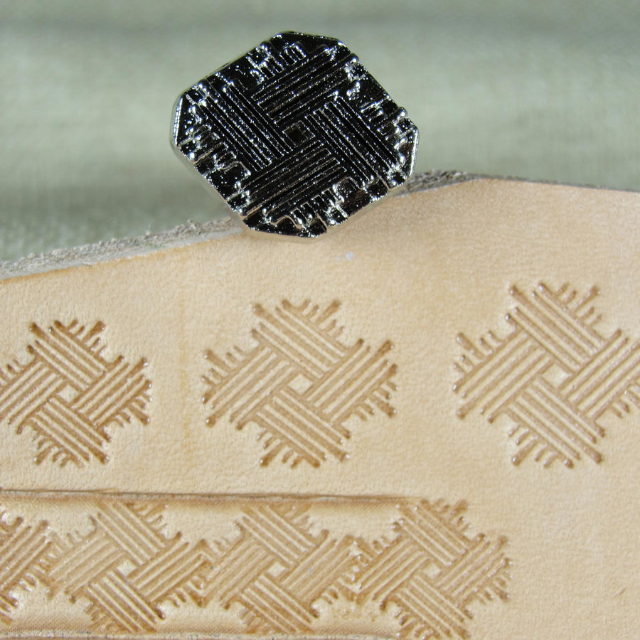 Craftool Weave Background Leather Stamping Tool | Pro Leather Carvers