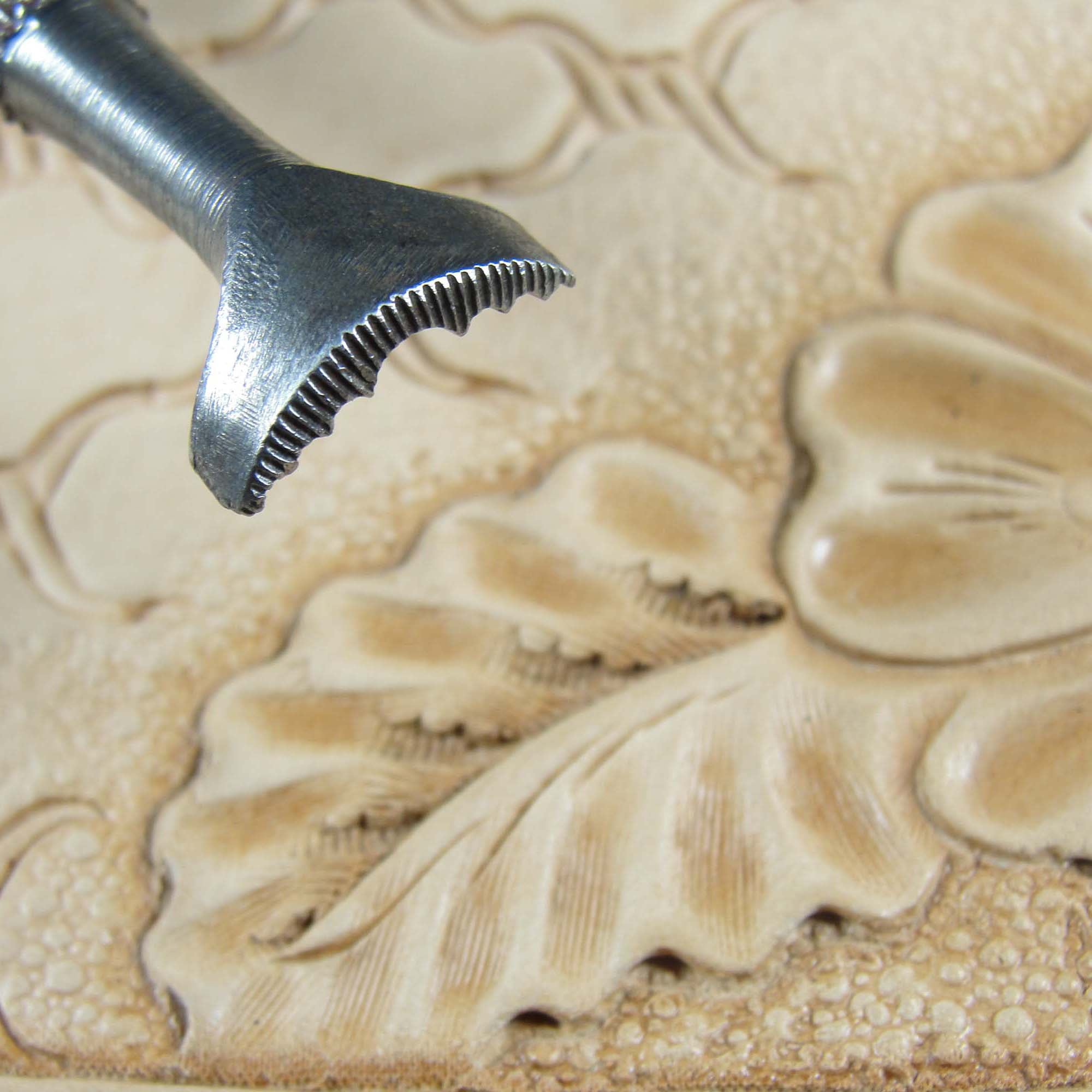 Vintage Leather Tool - Scalloped Veiner Stamp | Pro Leather Carvers