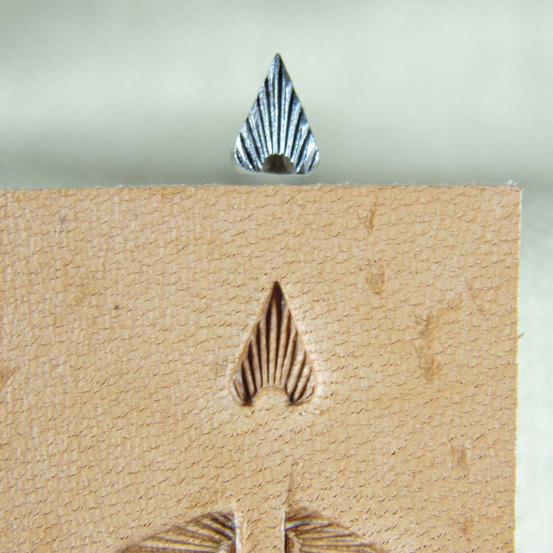 Vintage Leather Tool - Triangle Border Stamp | Pro Leather Carvers