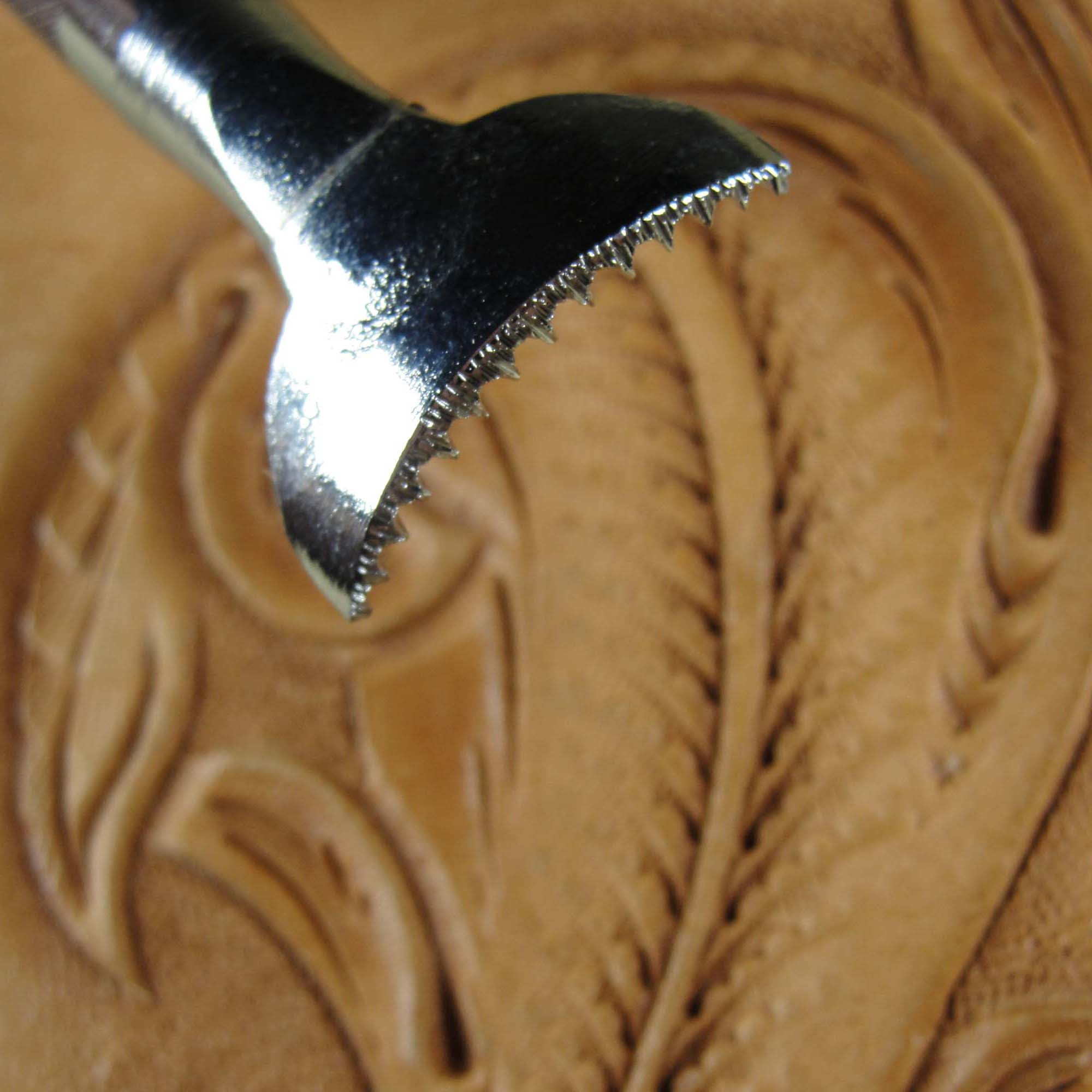 Vintage Craftool Co. #V412 Large Veiner Stamp | Pro Leather Carvers