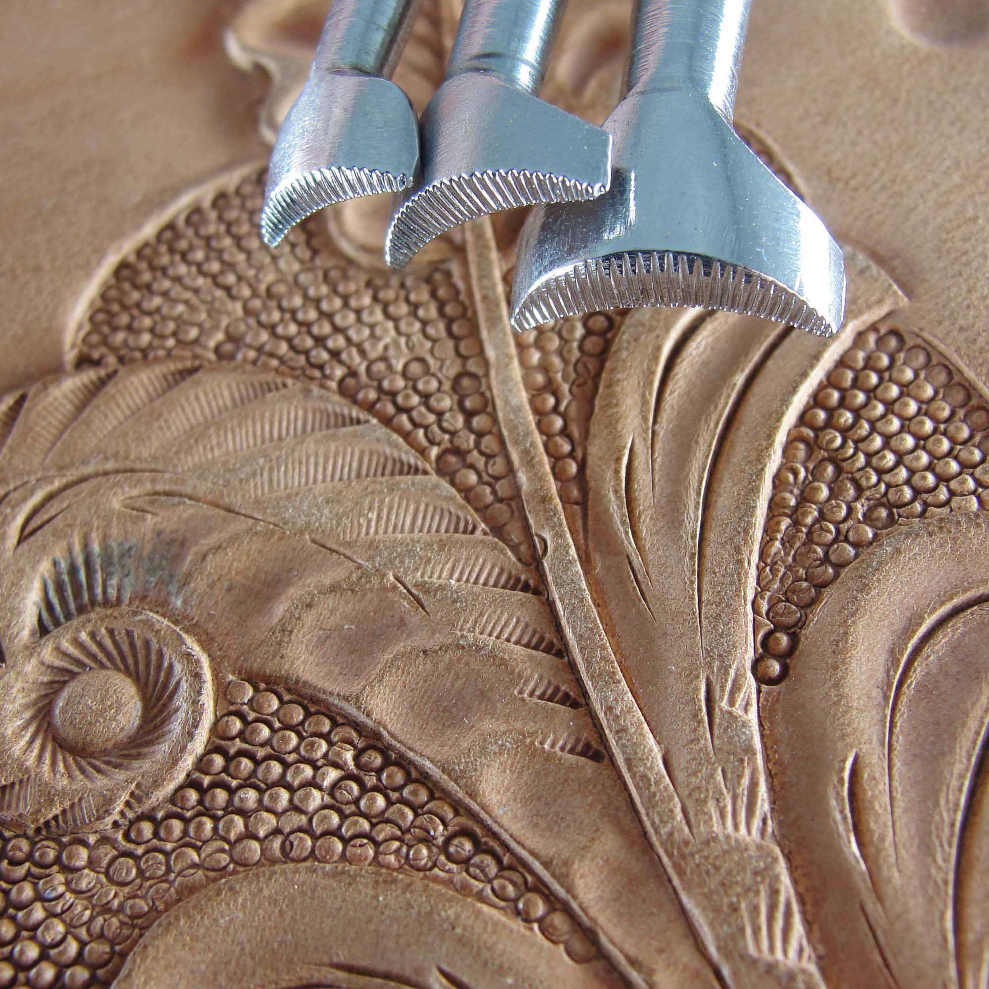 Vintage Craftool Co - Shell Veiner Stamps | Pro Leather Carvers