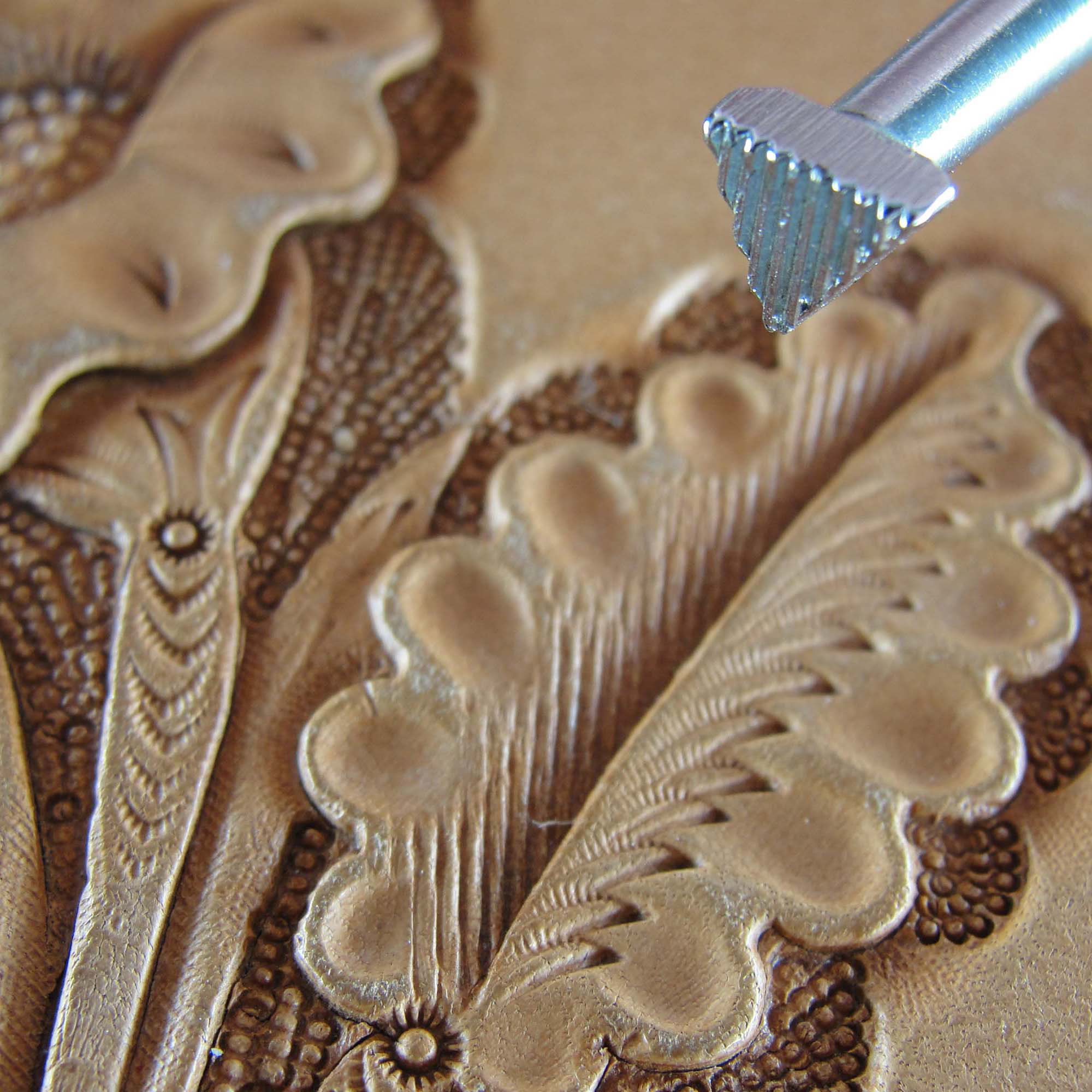Vintage Craftool Co #961 Small Leaf Liner Stamp | Pro Leather Carvers