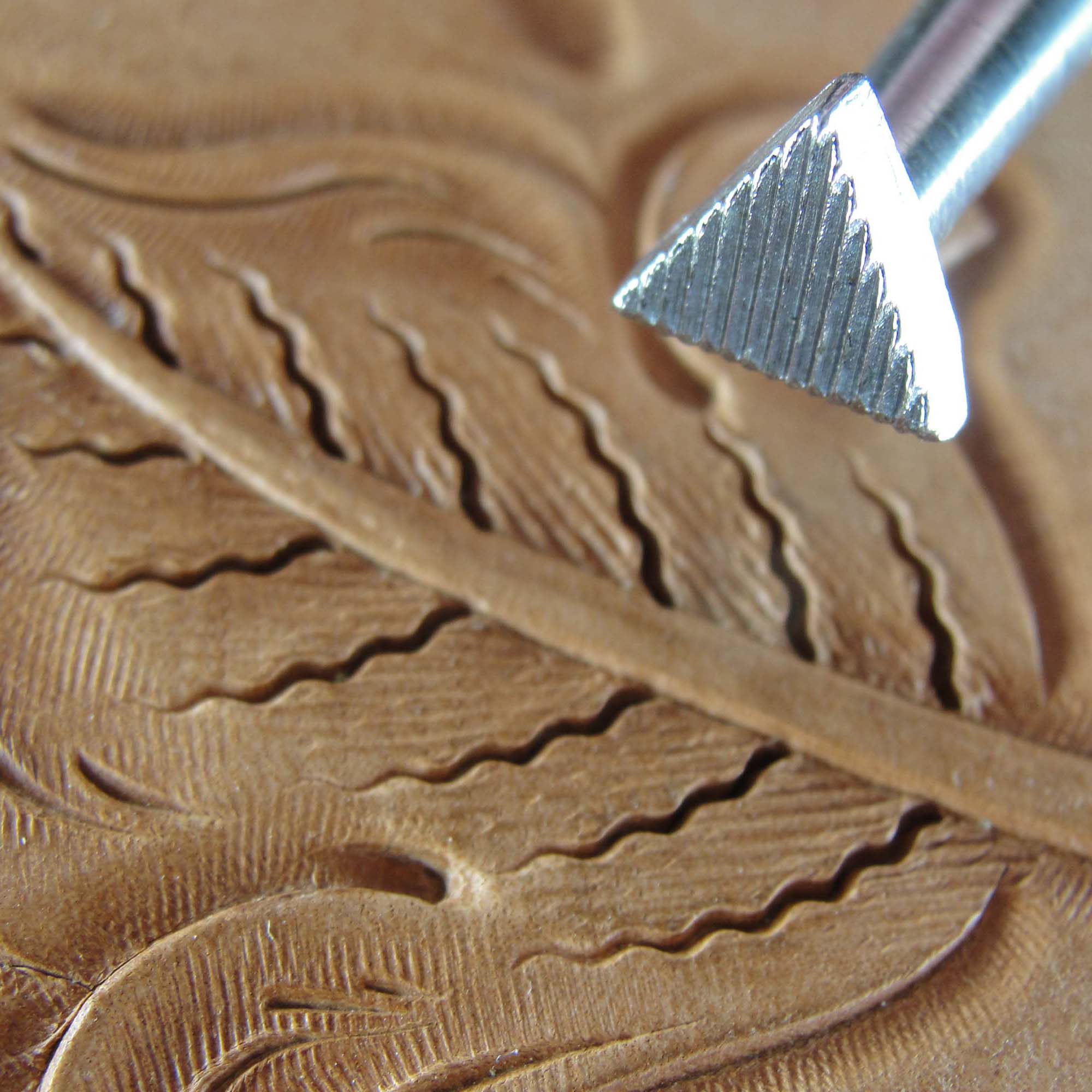 Vintage Craftool Co #962 Leaf Liner Stamp | Pro Leather Carvers