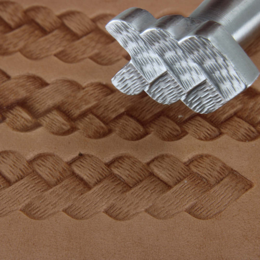 Triple Textured Braid Border Leather Stamp - Pro Leather Carvers