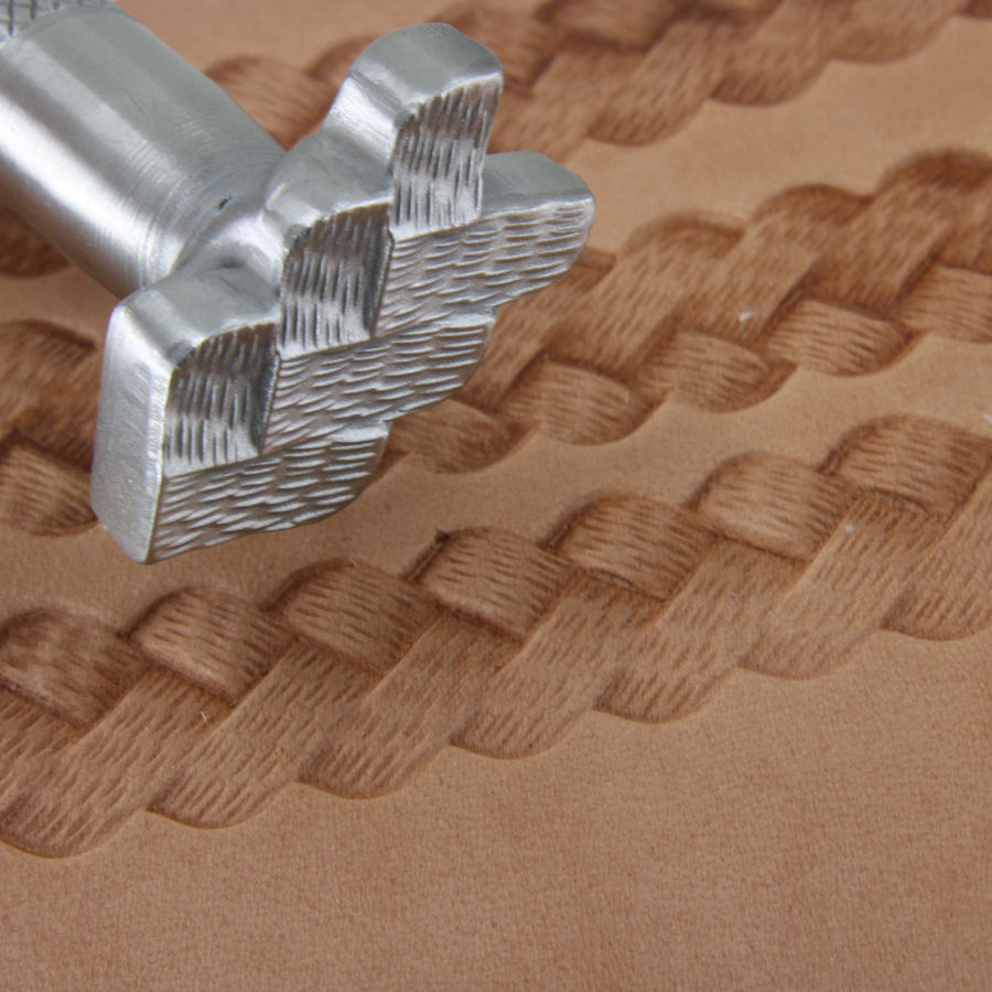 Triple Textured Braid Border Leather Stamp - Pro Leather Carvers