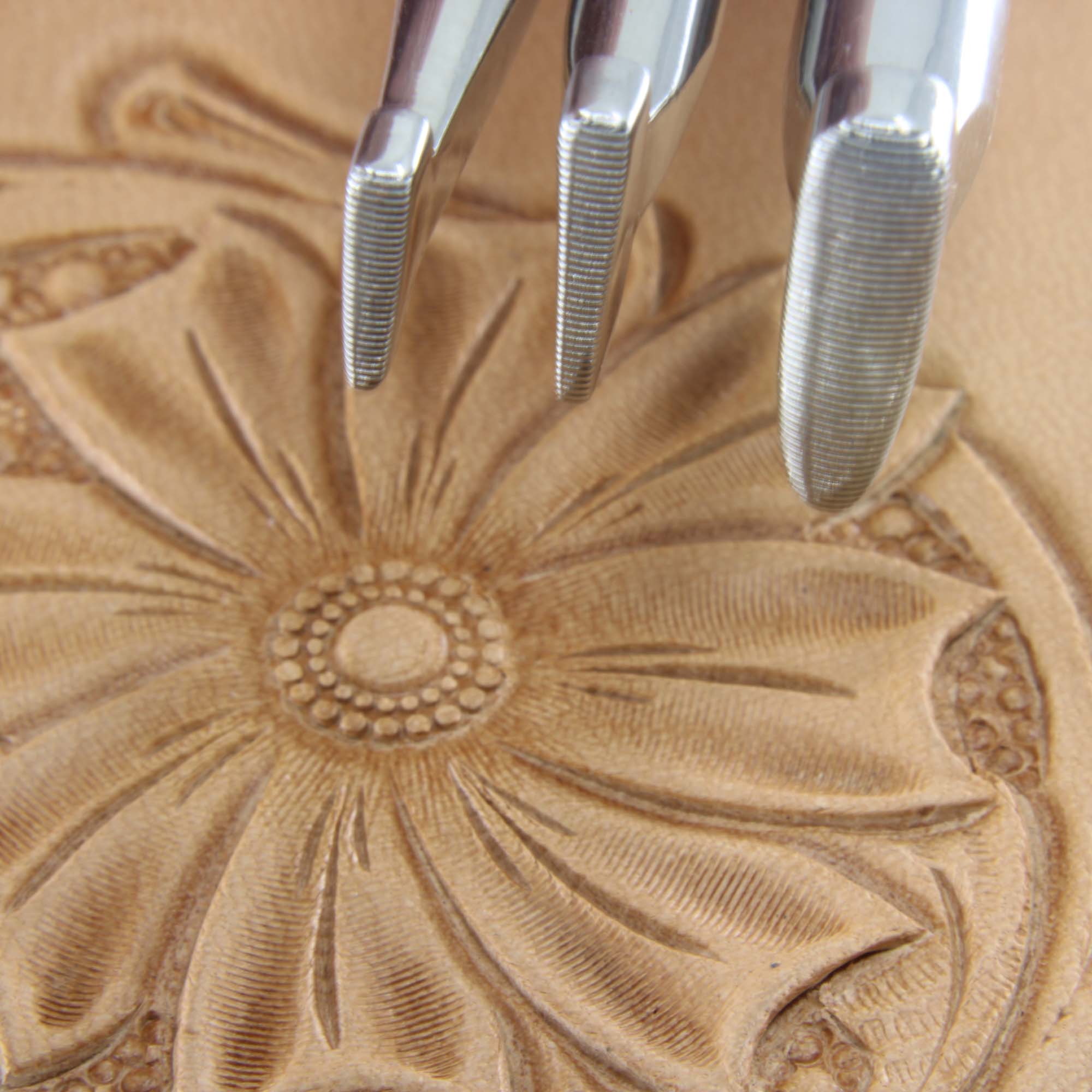 Horizontal Thumb Print Set - Stainless Steel | Pro Leather Carvers