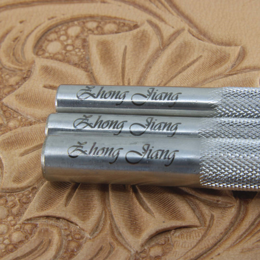 Horizontal Thumb Print Set - Stainless Steel | Pro Leather Carvers