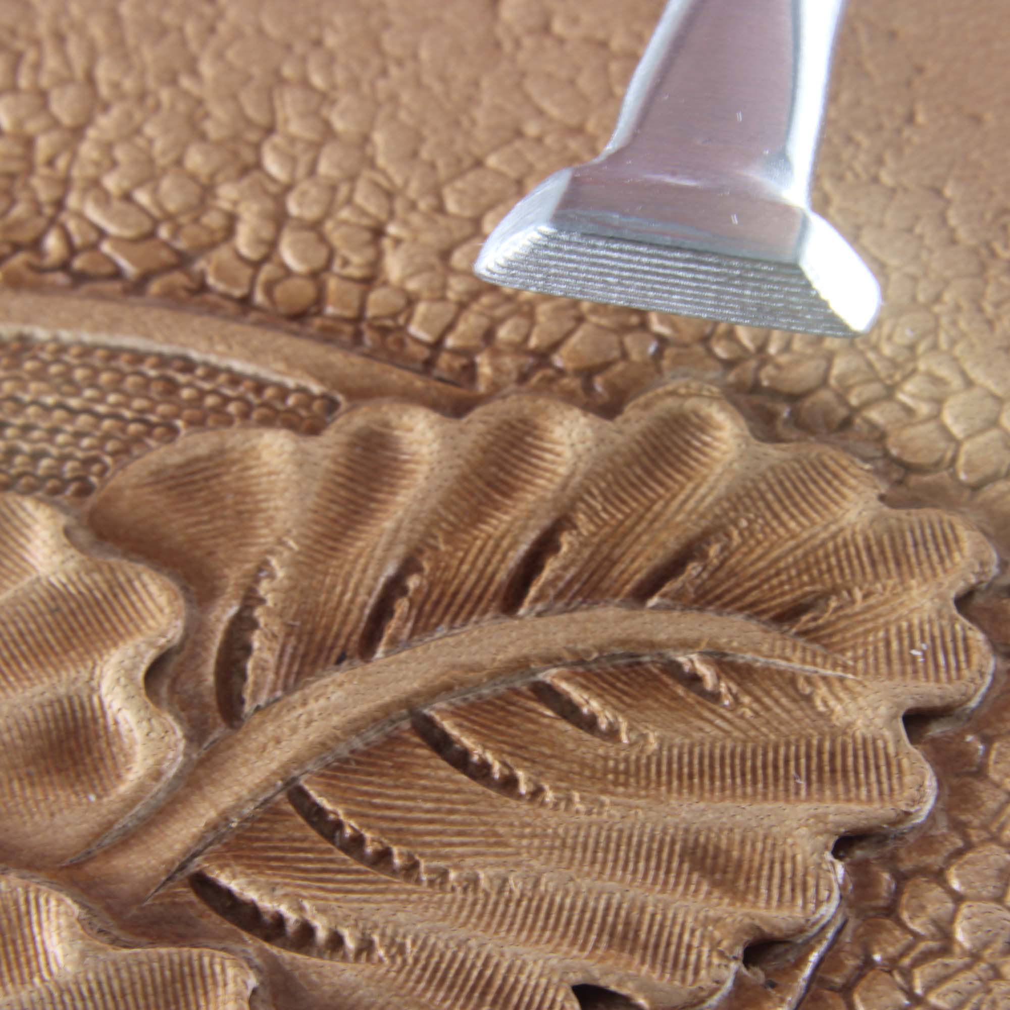 Thin Leaf Liner Stainless Steel Leather Stamp - Pro Leather Carvers