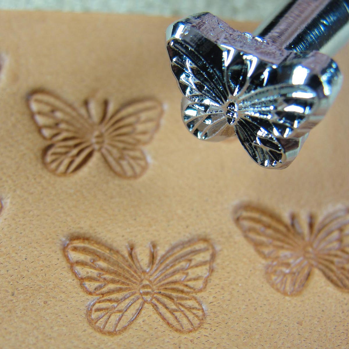 K161 Small Butterfly Leather Stamping Tool | Pro Leather Carvers