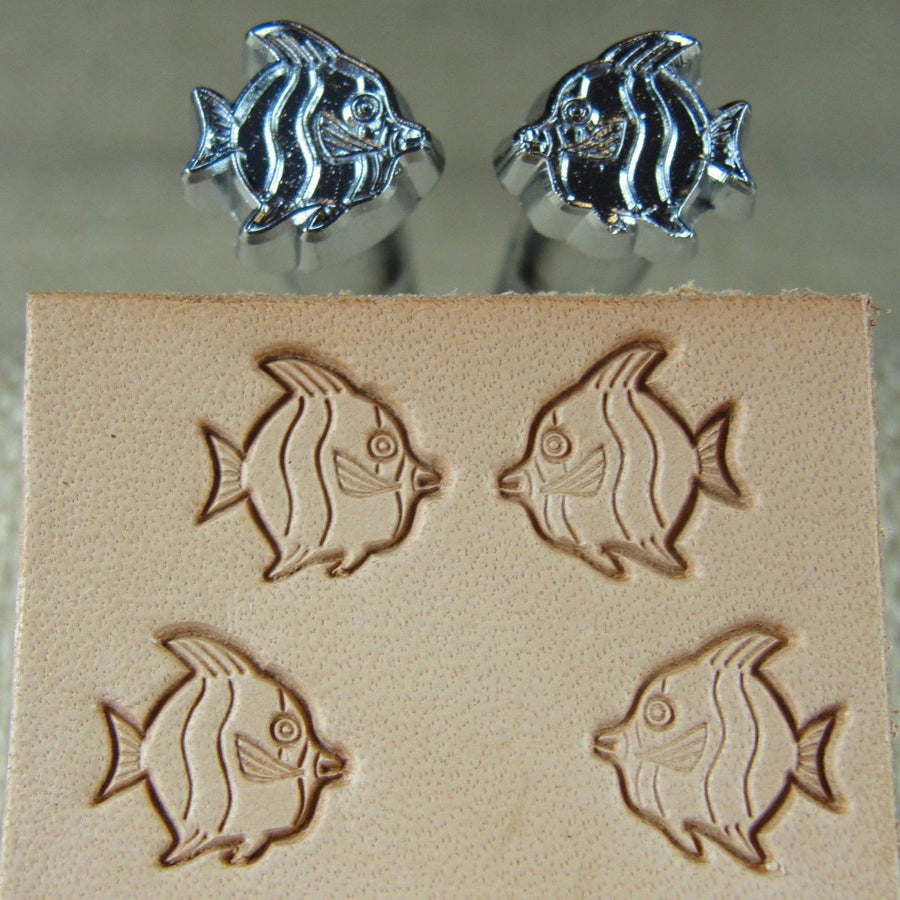 K167L/R Tropical Fish Leather Stamping Tool Set | Pro Leather Carvers