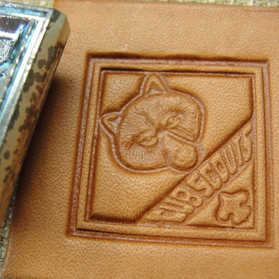 3D Cub Scouts Logo Leather Stamp | Pro Leather Carvers
