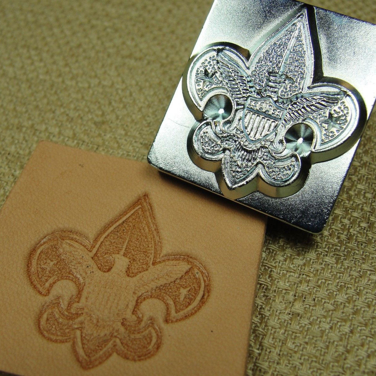 3D Boy Scouts of America Eagle Leather Stamp | Pro Leather Carvers