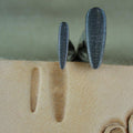 Horizontal Thumb Print Leather Stamps - King | Pro Leather Carvers