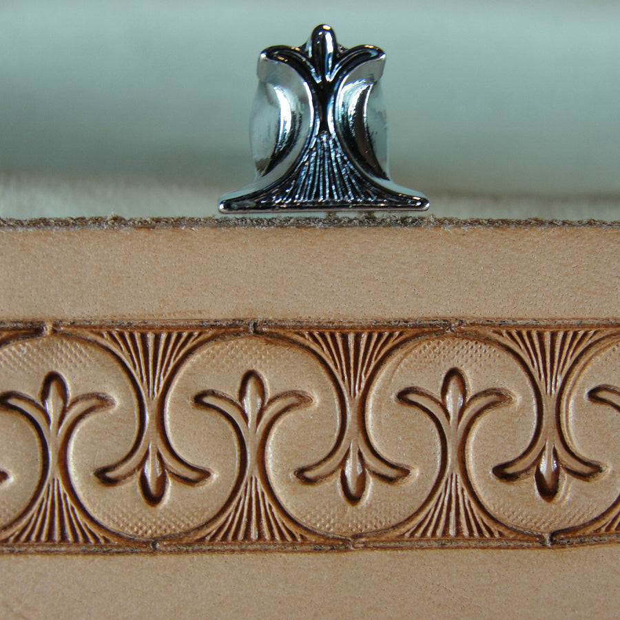 Crown Serpentine Border Leather Stamp | Pro Leather Carvers
